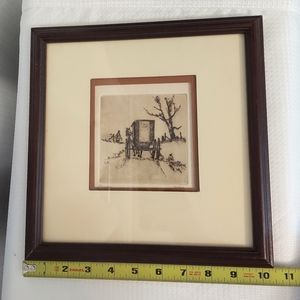Ed Gifford | Art | The Caller Ed Gifford Etchings Hand Pulled Print ...